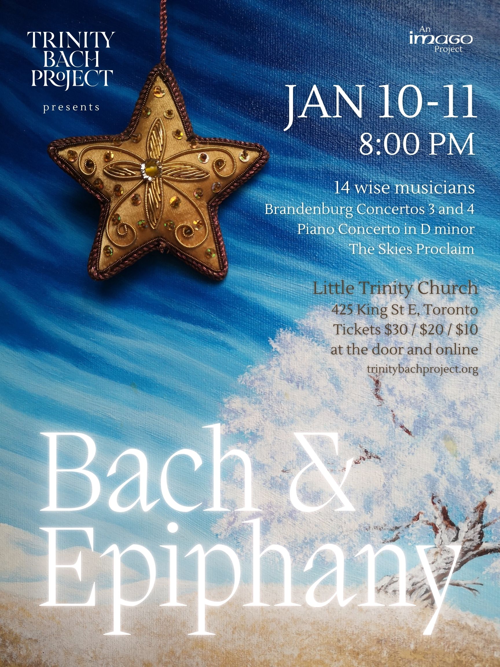 Trinity Bach Project: Bach & Epiphany - Alison Melville